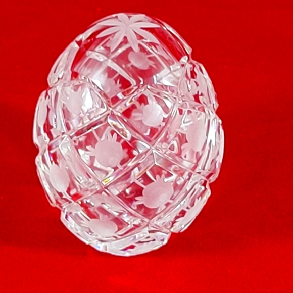 FABERGE EGG SIGNED NUMBERED | Art | Faberge Crystal Egg Signed And ...